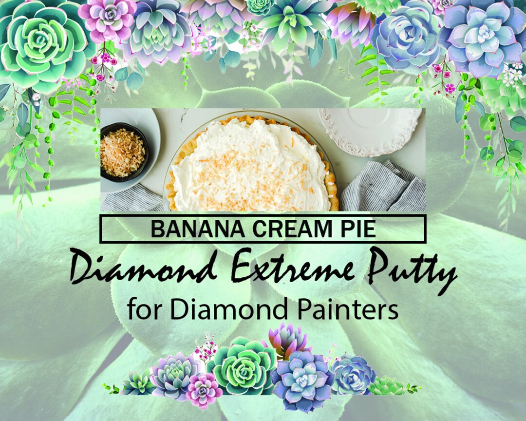 BANANA CREAM PIE ) Diamond Extreme Putty for Diamond Painters - Etsy