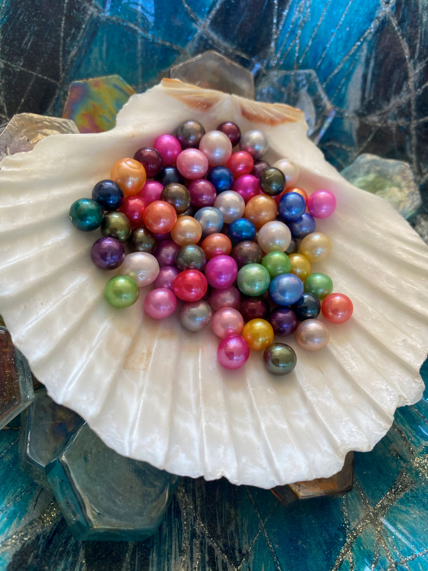 Red Shell Akoya Pearl (single Pearl Oyster) - Etsy