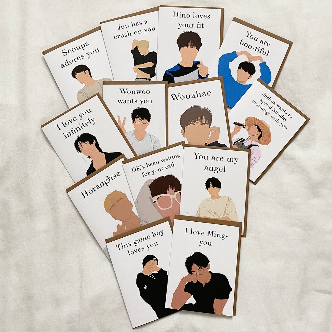 Seventeen Card Bundle | Seventeen Greeting Card | Seventeen Card ...