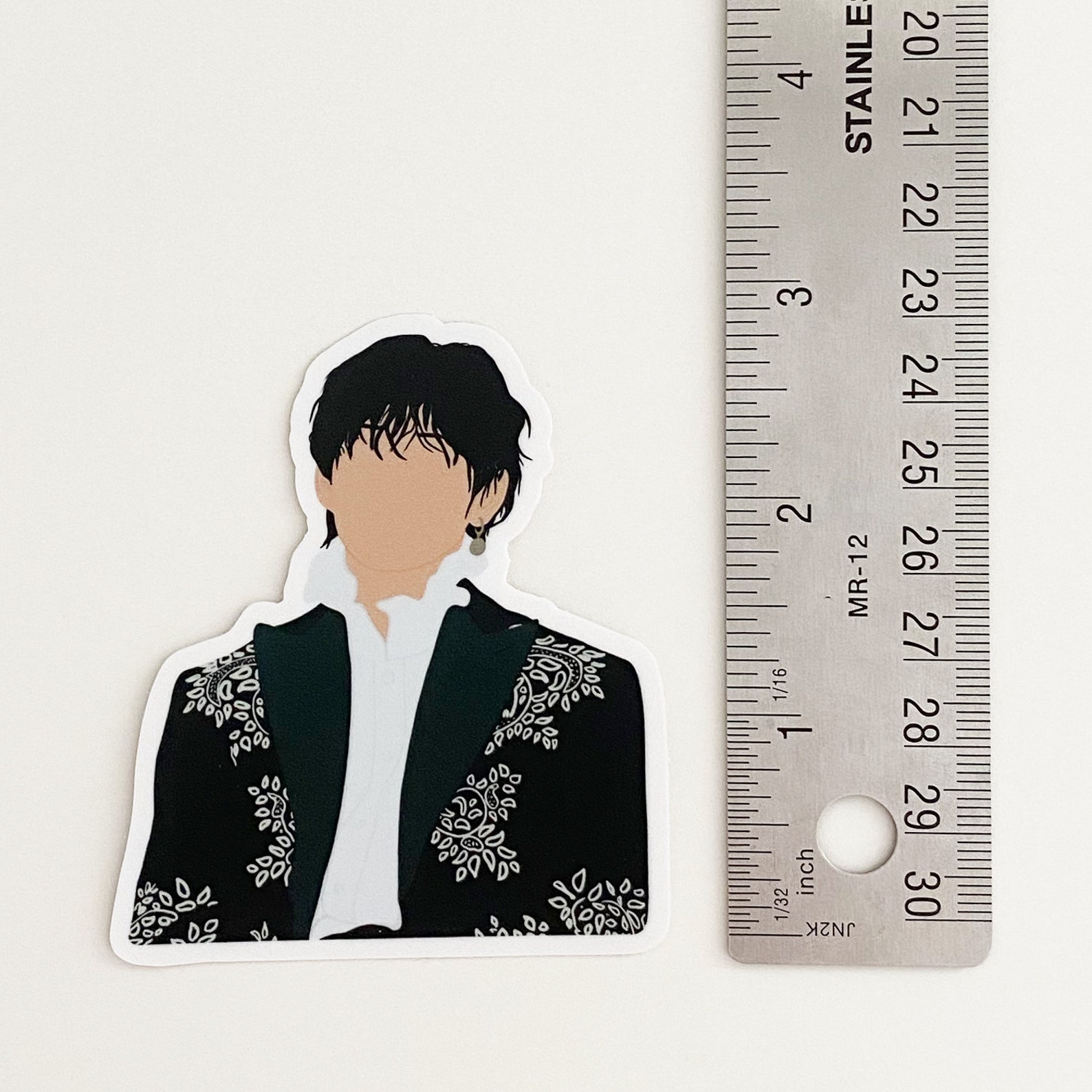 BTS V Sticker Tae-Hyung Sticker BTS Sticker Vinyl | Etsy
