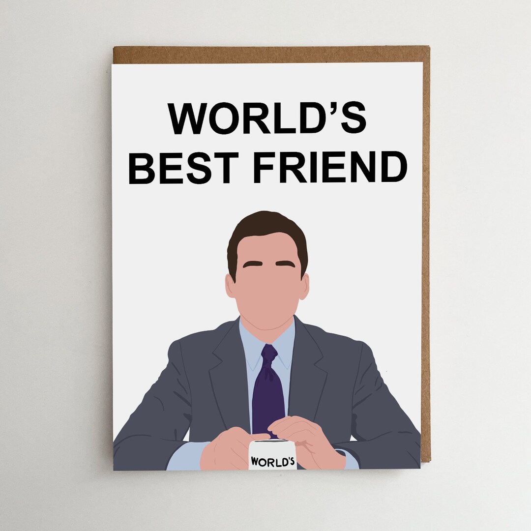 Michael Scott Greeting Card the Office Greeting Card Greeting Card Card ...