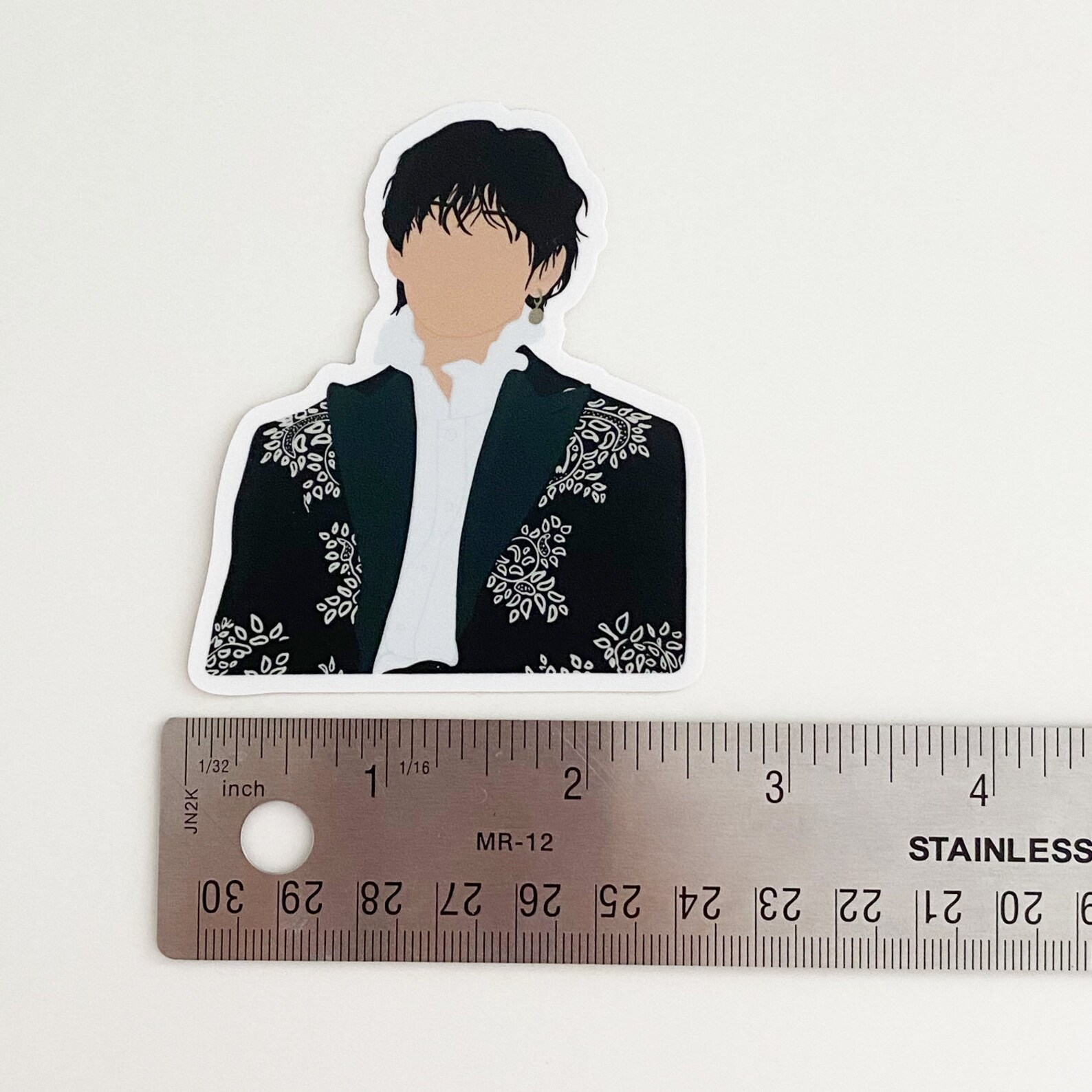 BTS V Sticker Tae-Hyung Sticker BTS Sticker Vinyl | Etsy