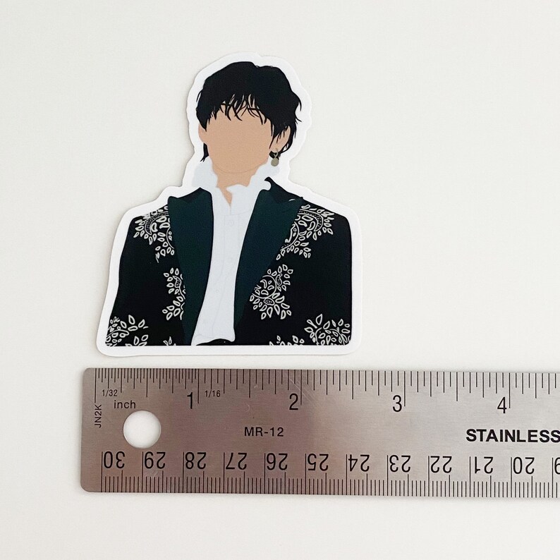 BTS V Sticker Tae-hyung Sticker BTS Sticker Vinyl - Etsy