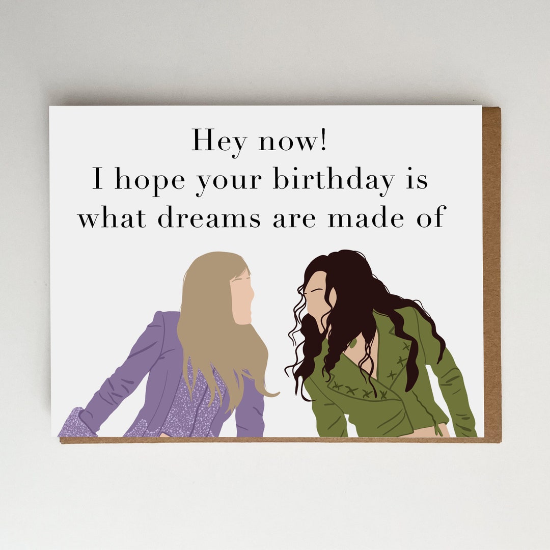 Lizzie Mcguire Birthday Card: Recycled Cardstock (5.5x4.25) - Etsy