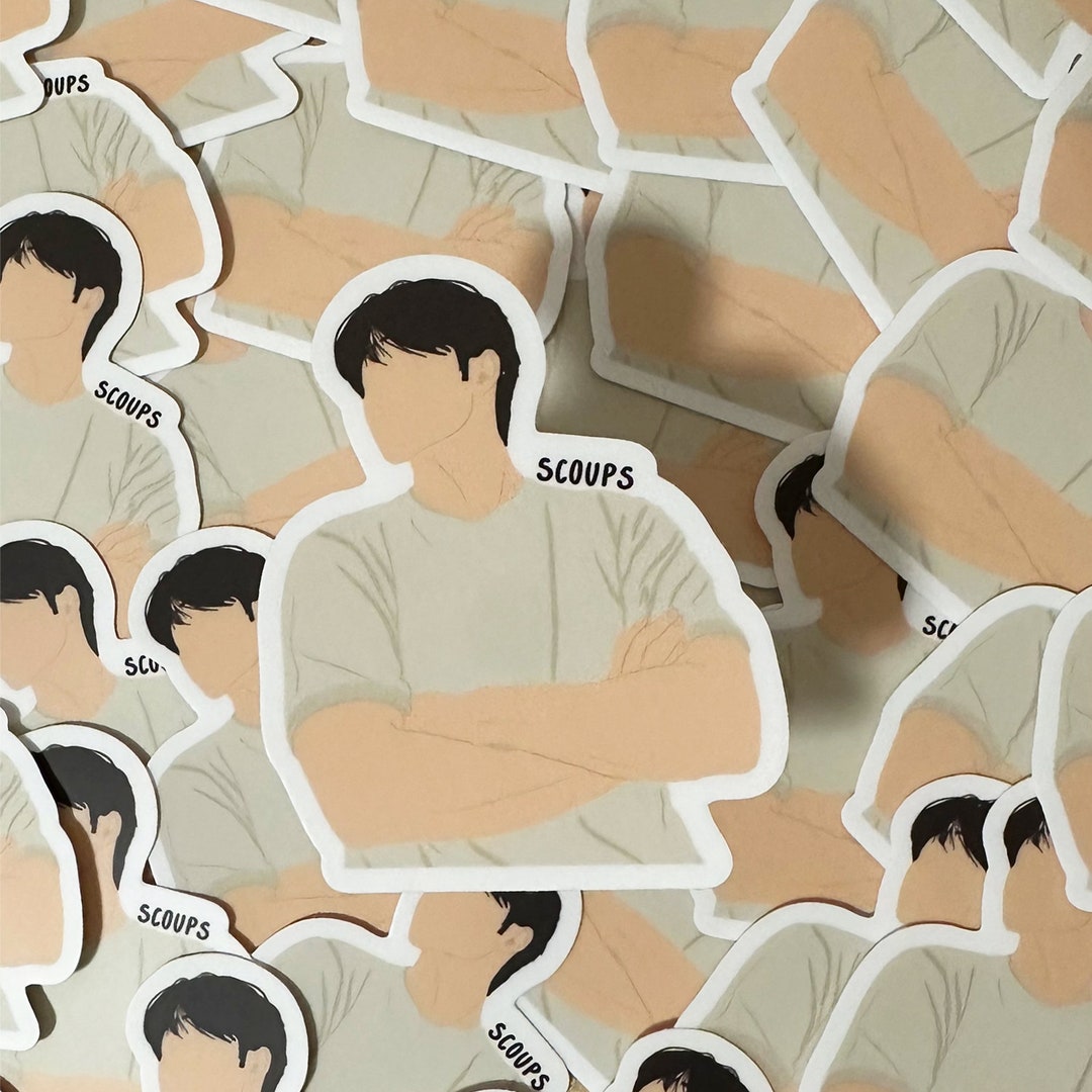 Scoups Sticker | Choi Seungcheol | Seventeen Merch | Seventeen Sticker ...