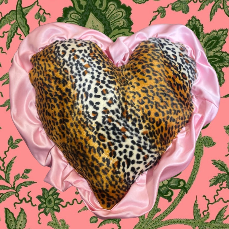 Red Leopard Pillows - Etsy