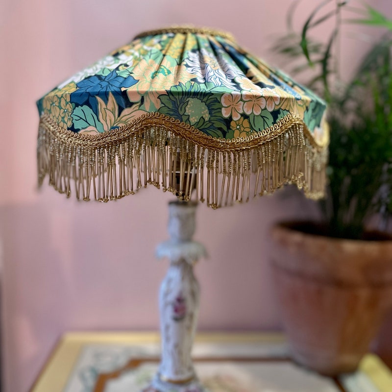 Vintage Lamp Shade - Etsy