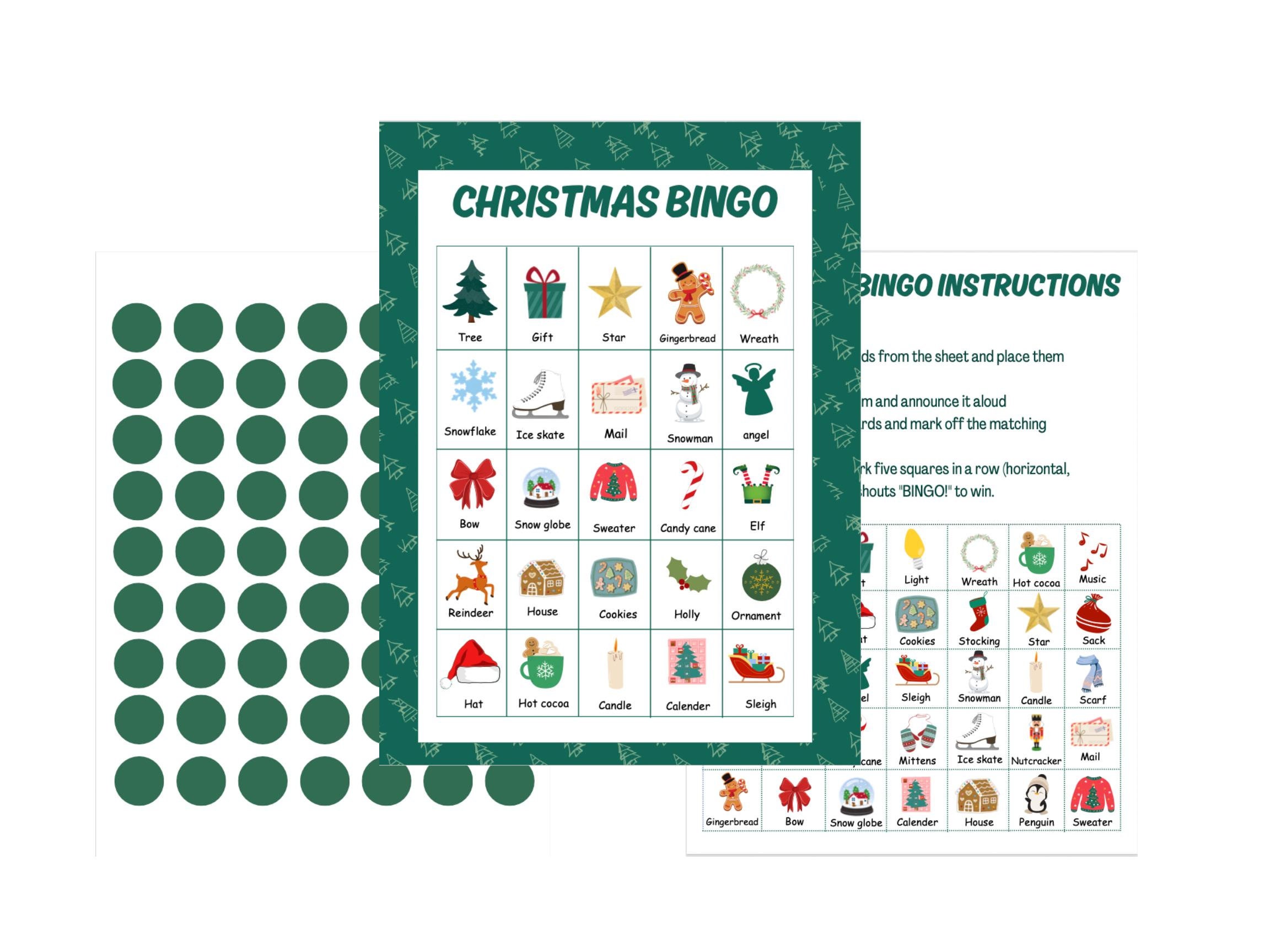 Christmas Bingo Printable: A Fun and Interactive Winter Themed Bingo ...