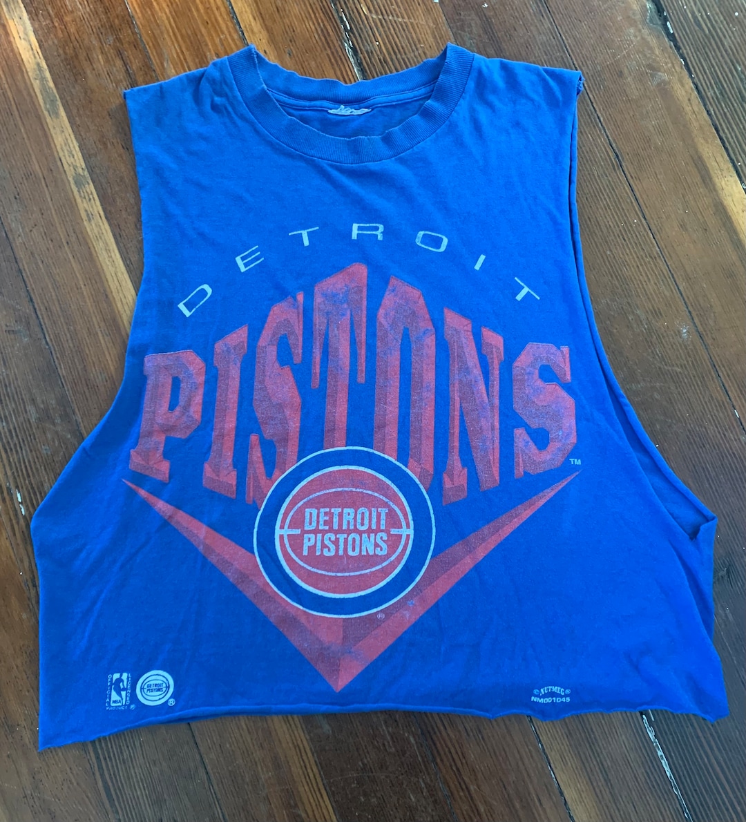 Detroit Pistons Tank - Etsy
