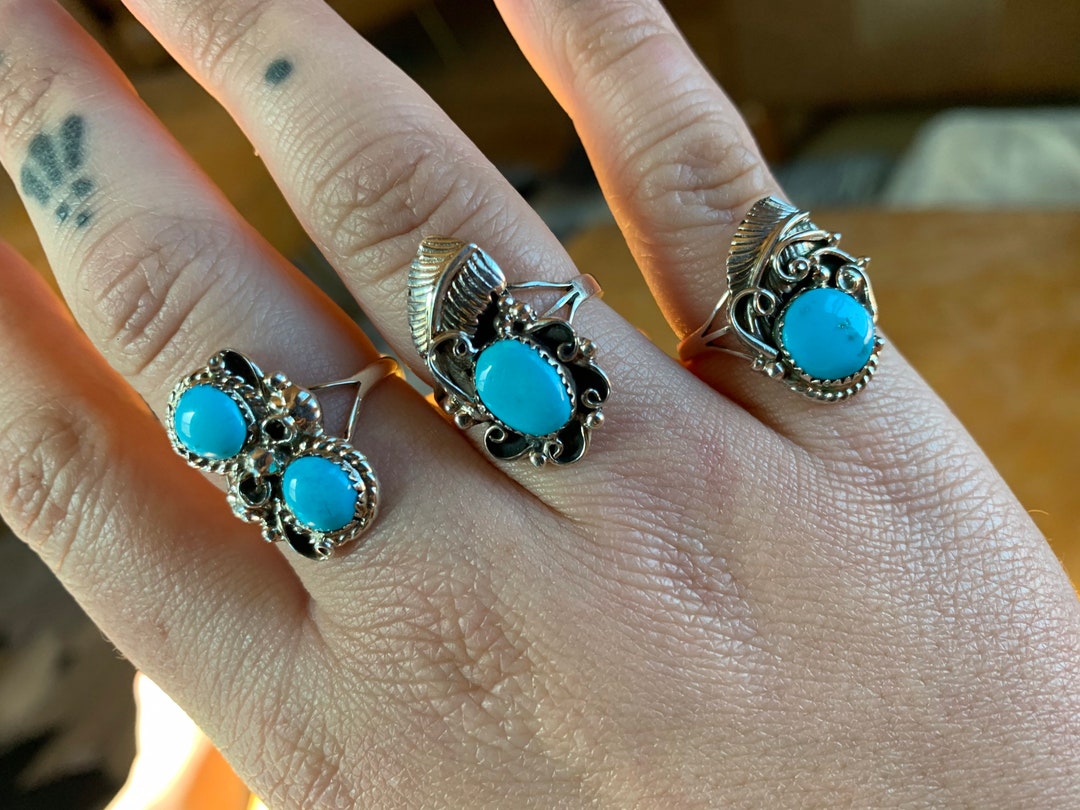 Beautiful Native American Rings - Etsy