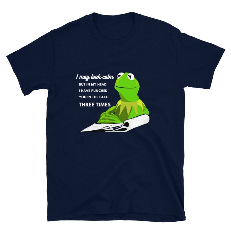 Funny Kermit the Frog Tshirt Kermit Meme Shirt - Etsy