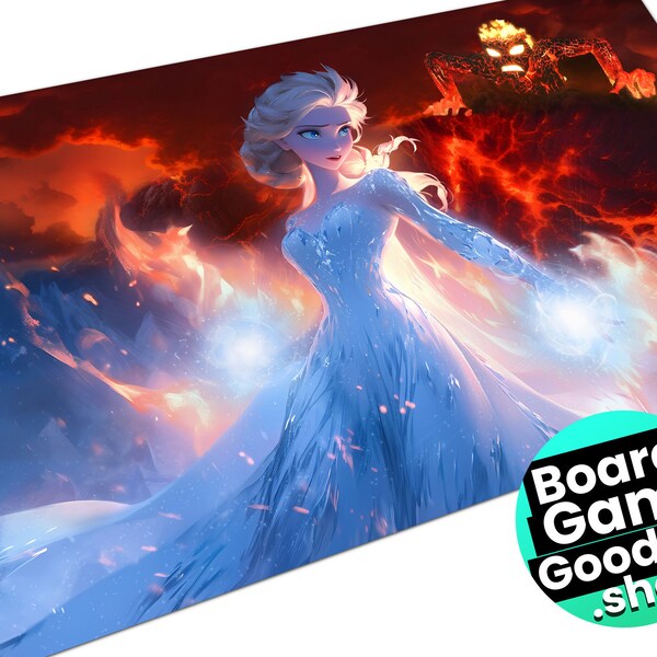 Elsa Playmat With Zones - Etsy