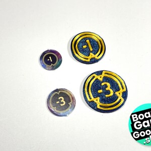 Lorcana Token Lore Tracker and Damage Set of 12 Tokens TCG - Etsy