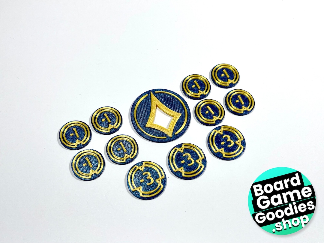 Lorcana Token Lore Tracker and Damage Set of 12 Tokens TCG - Etsy