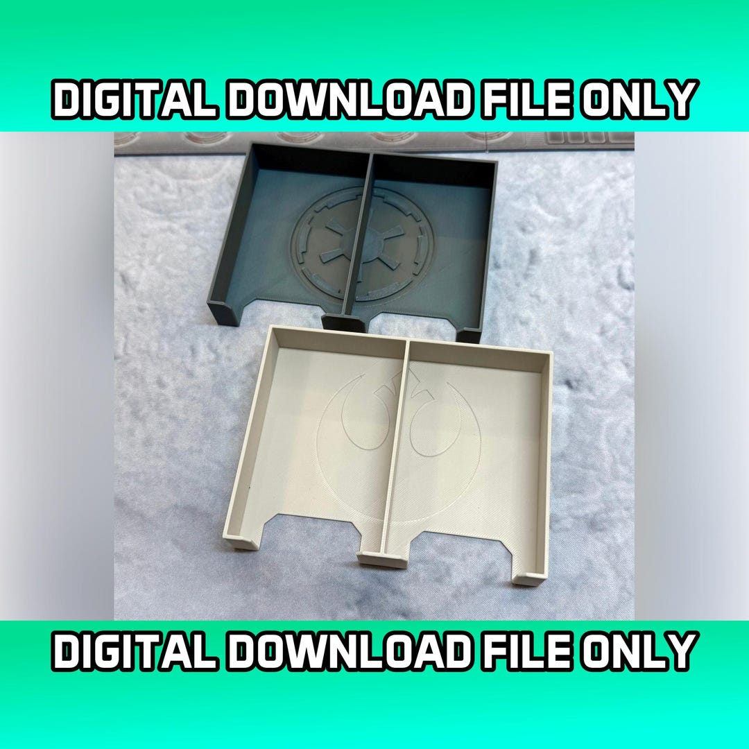 Star Wars Battle of Hoth Deck Holders Single Color *DIGITAL DOWNLOAD ...
