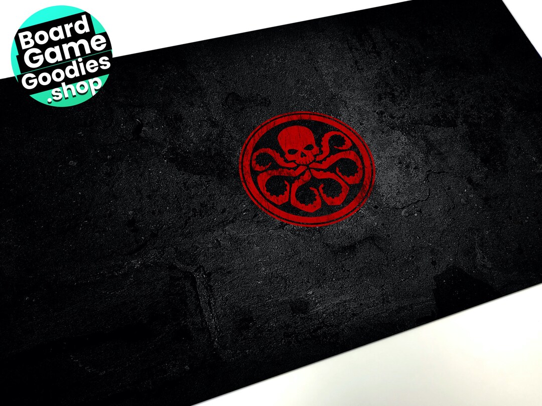 Hydra Playmat red Variant for Marvel Champions the Card Game LCG or Any ...