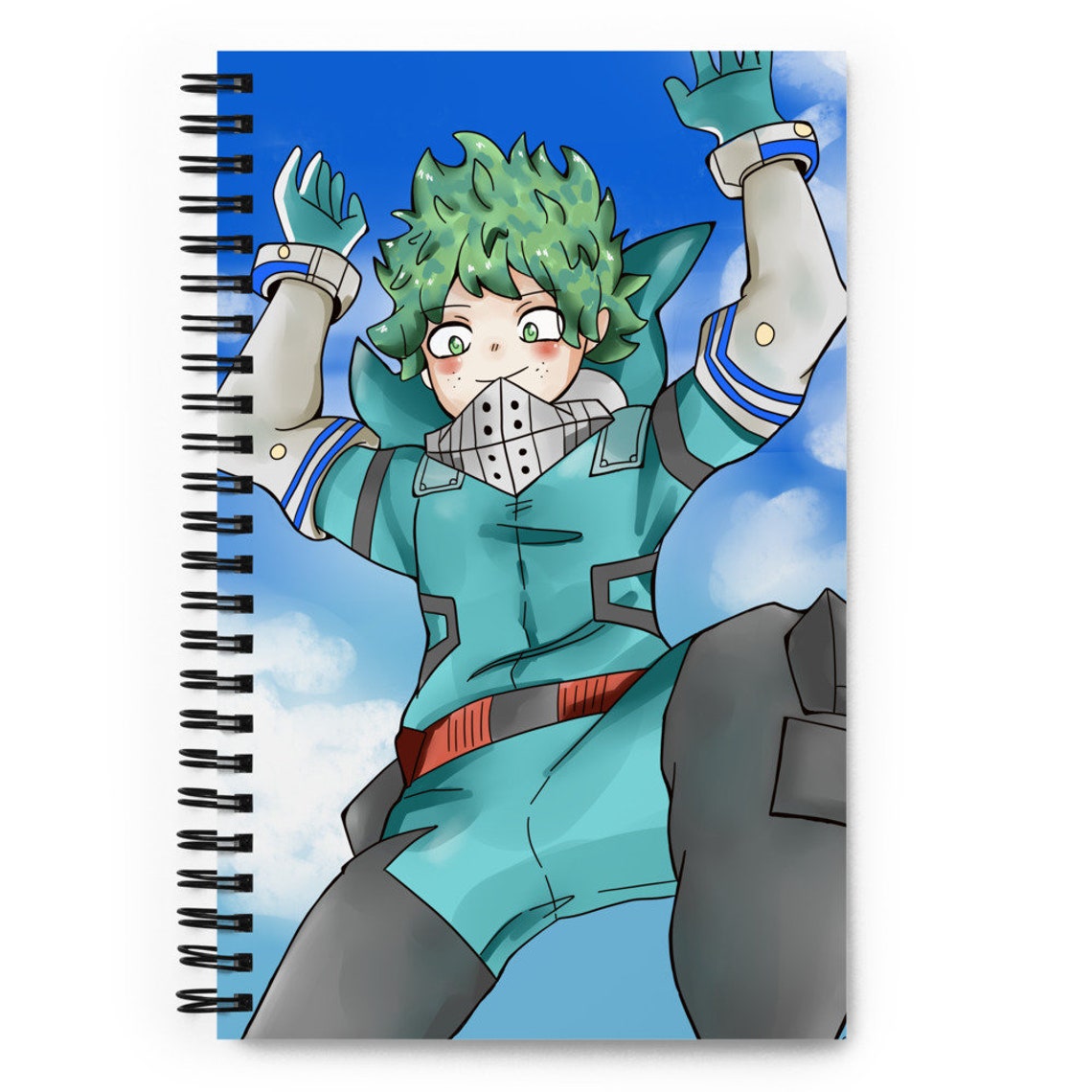Deku MHA BNHA Spiral notebook | Etsy