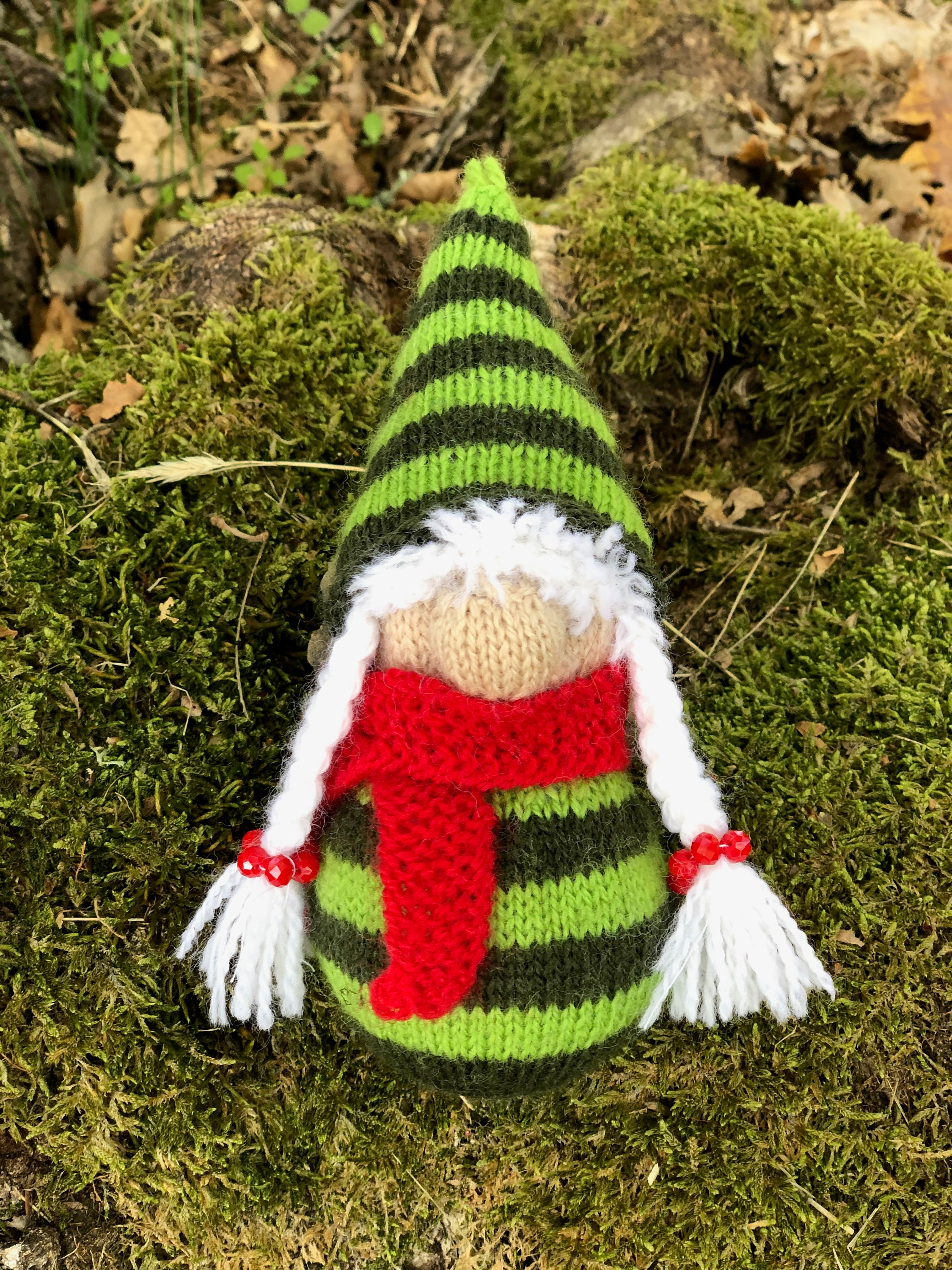 Christmas Tree Gnomes Knitting Pattern - Etsy