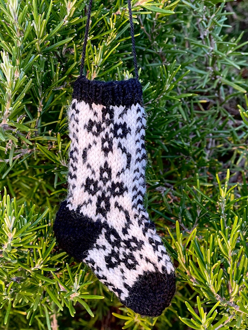 Selbu Stockings Christmas Ornaments Digital Knitting Pattern - Etsy