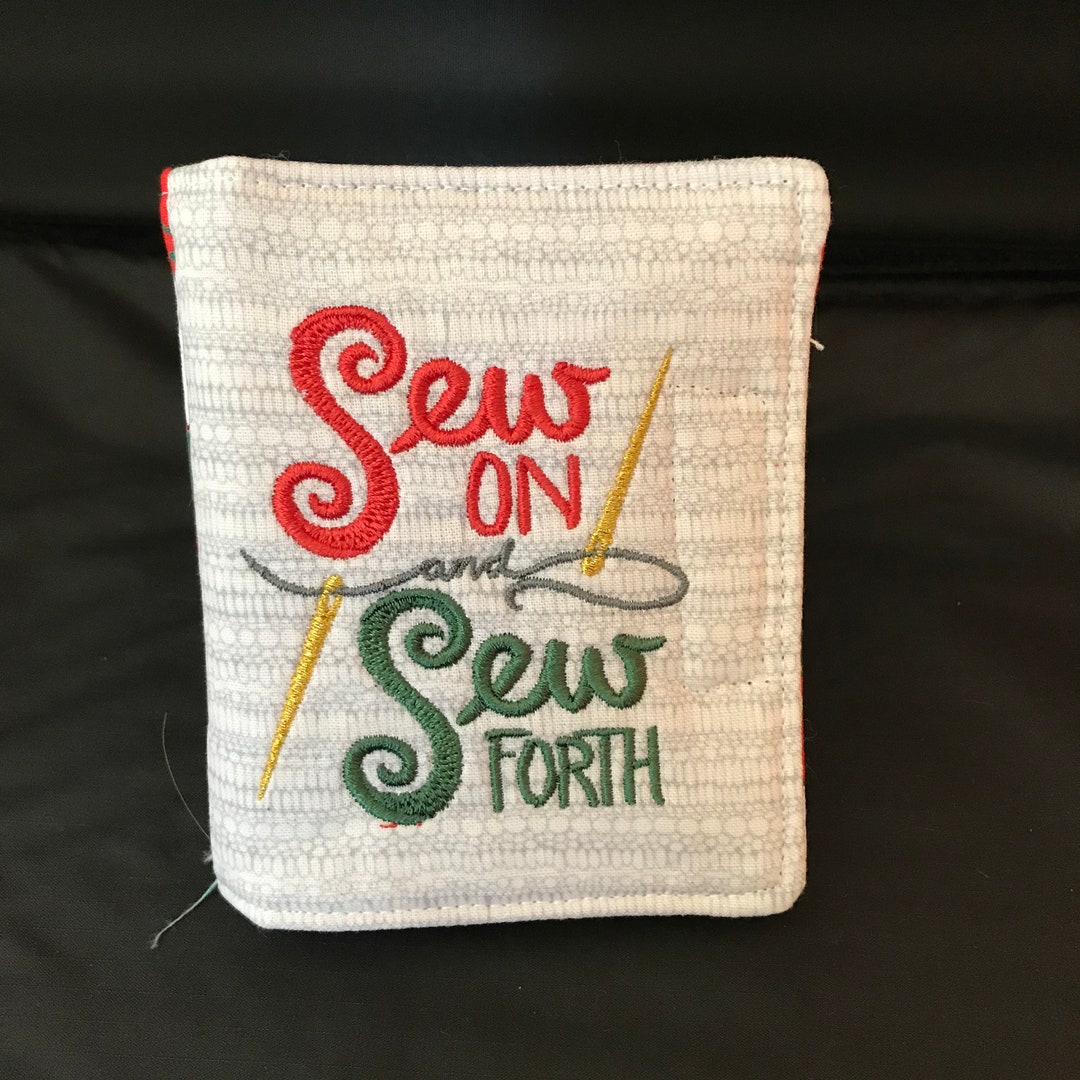 Red Pin Cushion Needle Keeper Sewing Needles Keeper Travel Needle ...