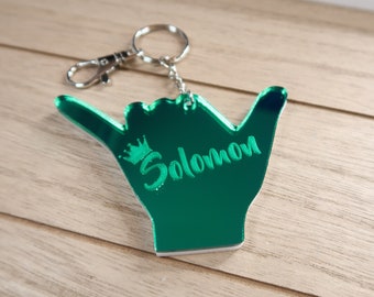 Hang Loose Keychain - Etsy