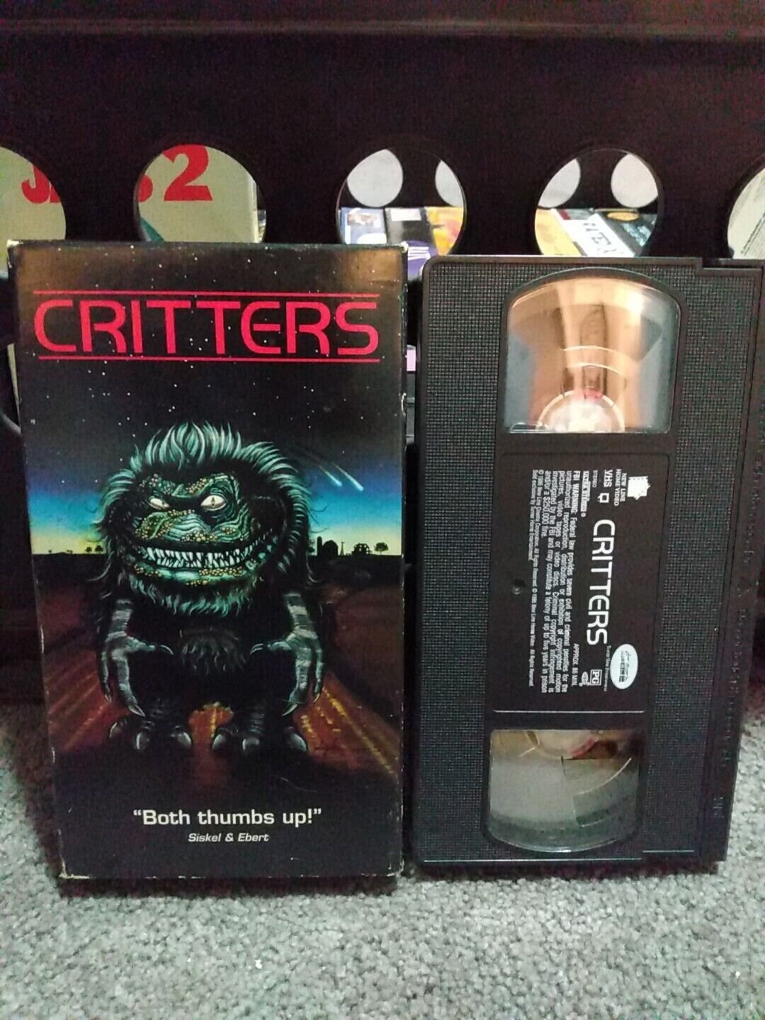 Critters VHS 1995 New Line Cinema Film Classic Vintage Horror - Etsy