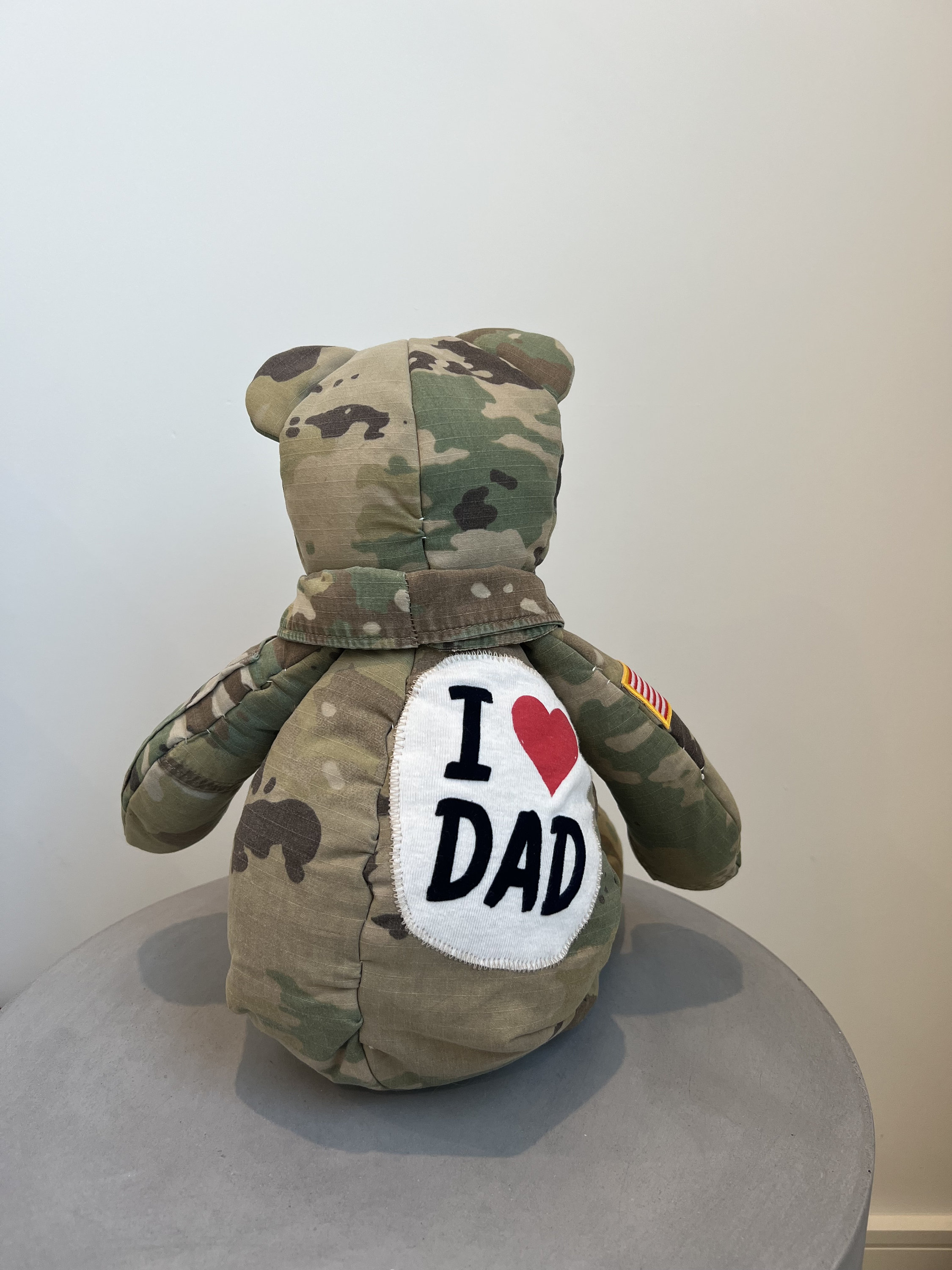 Military Memory Bear detailed, Handmade to Order, From Your Loved One's ...