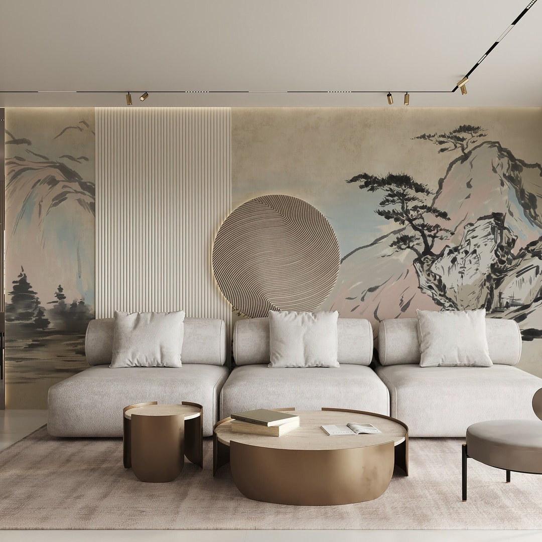 Eastern Magic Wallpaper Mural. Custom Wallpaper Mural. Bedroom - Etsy