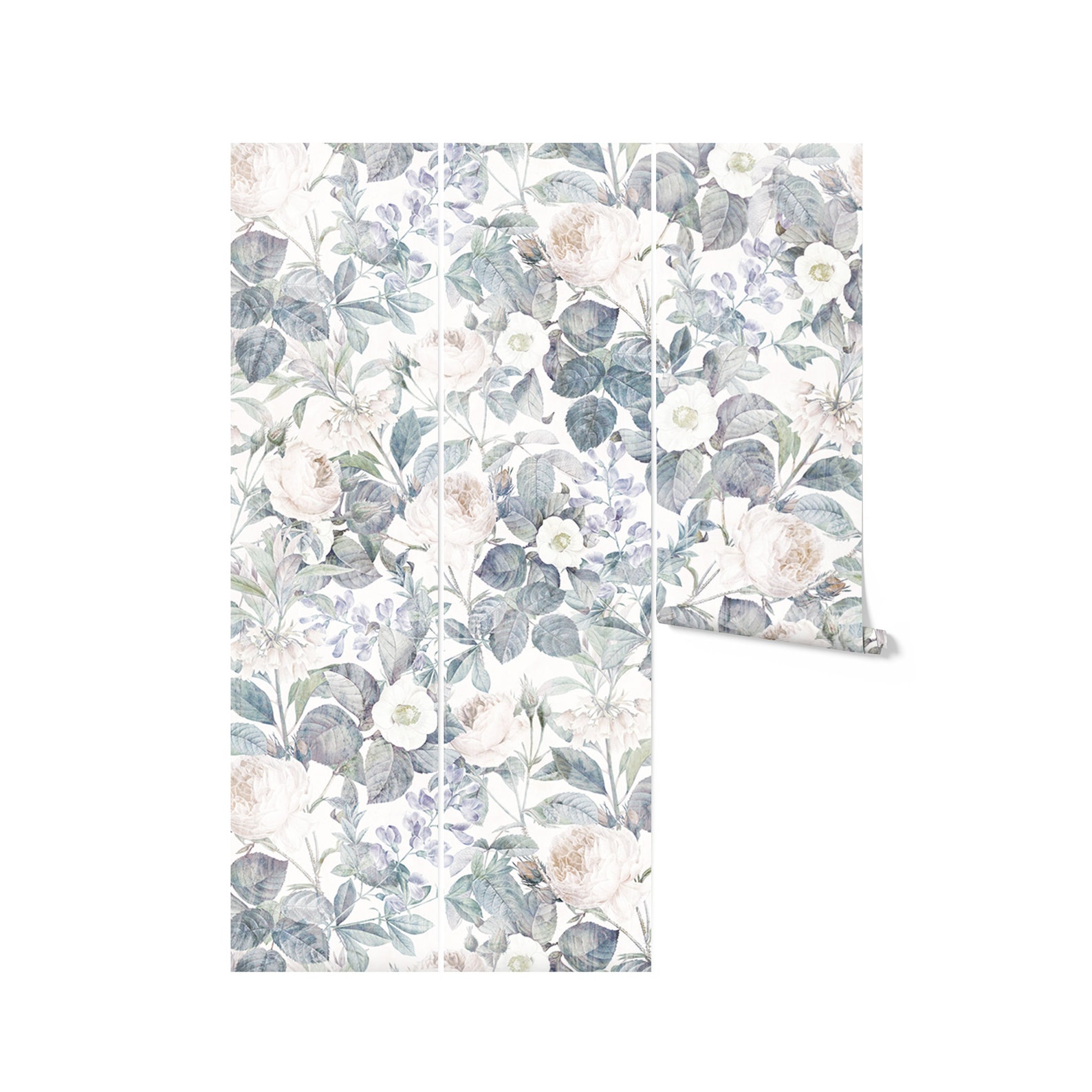 Faded Luxury Wallpaper. Peel and Stick and Traditional Options ...