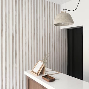 Modern Striped Wallpaper. Stripe Wallpaper. Modern Wallpaper. Peel ...