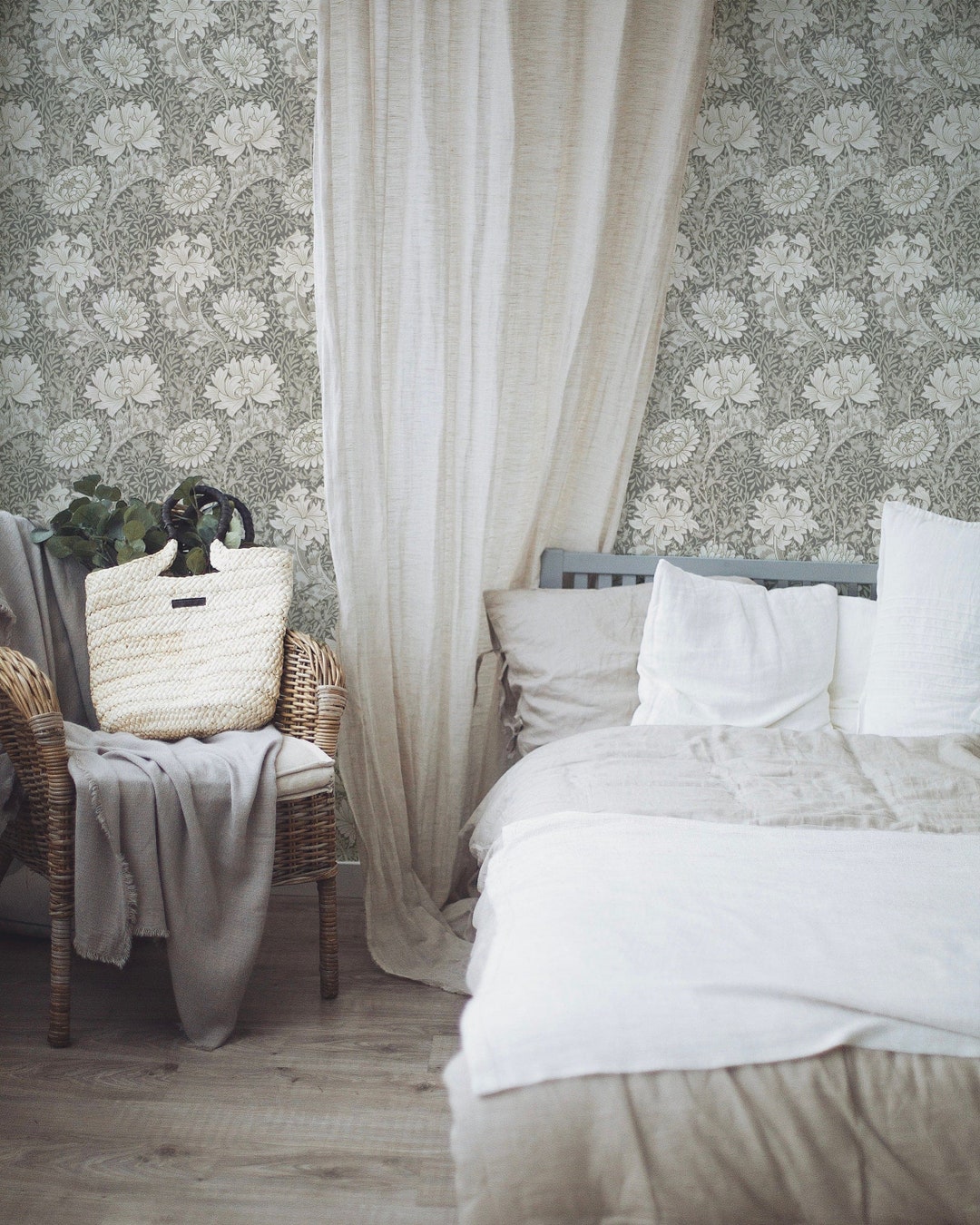 Entwined Elegance Wallpaper. Peel and Stick and Traditional Options. Removable Options. Modern ...