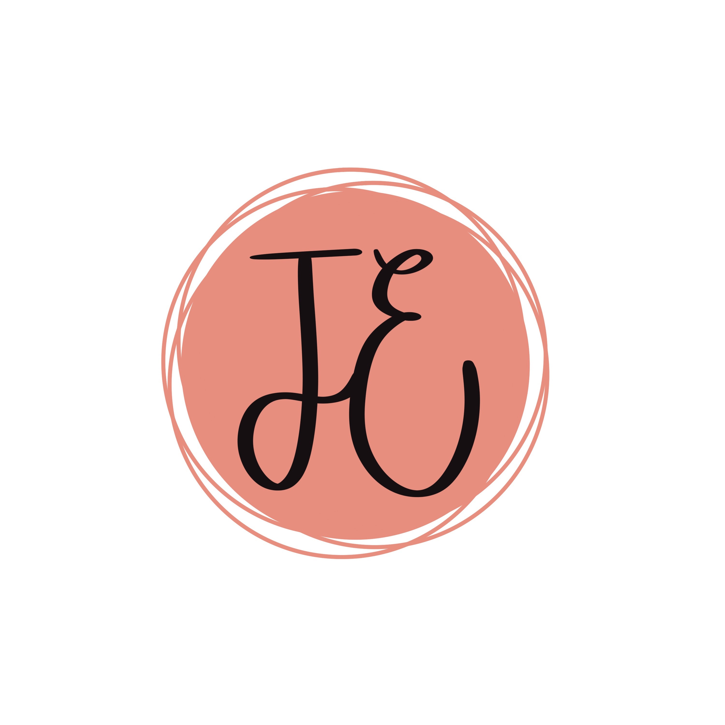Hand Lettered Cute G-mail Profile Picture Thumbnail of Initials for ...