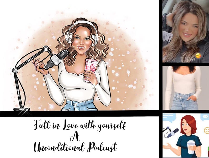 Podcaster Logo,blogger Logo,youtuber Logo,radio Host Logo,podcast Host ...