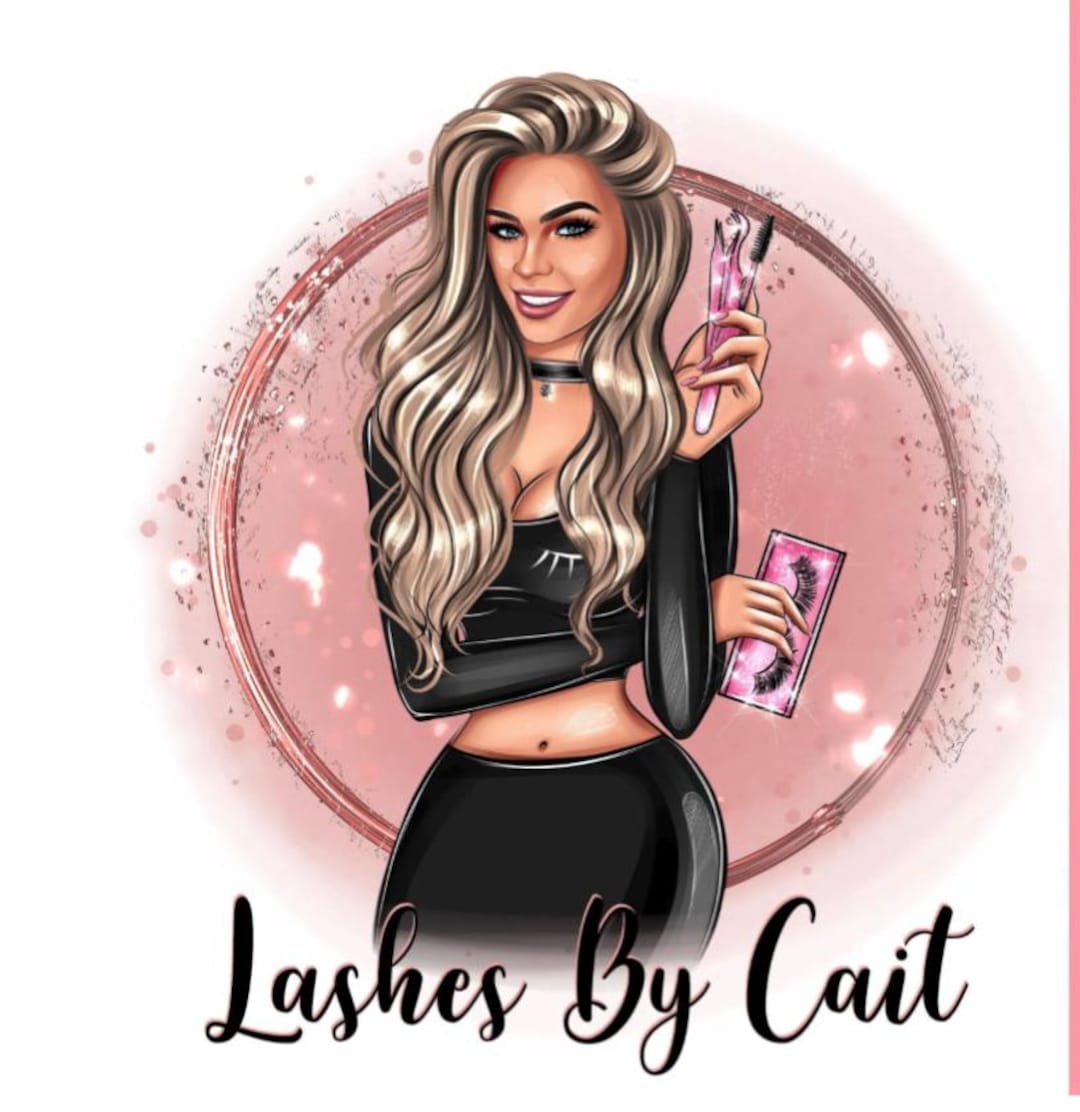 Lash Maker Logo,lash Designer Logo,lash Artist Logo, Lash Tech Logo ...