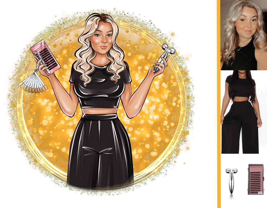 Cartoon Logo,lash Tech Logo,lash Maker Logo,lash Designer Logo,lash ...