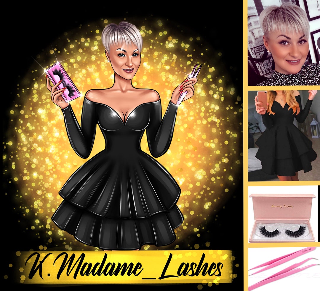 Lash Maker Logo,lash Designer Logo,lash Artist Logo, Lash Tech Logo ...