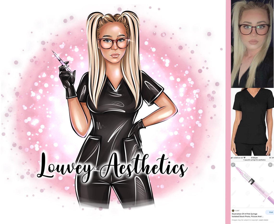 Lips Logo,lip Filler Logo,lip Injection Master Logo ,tattoo Logo, Salon ...