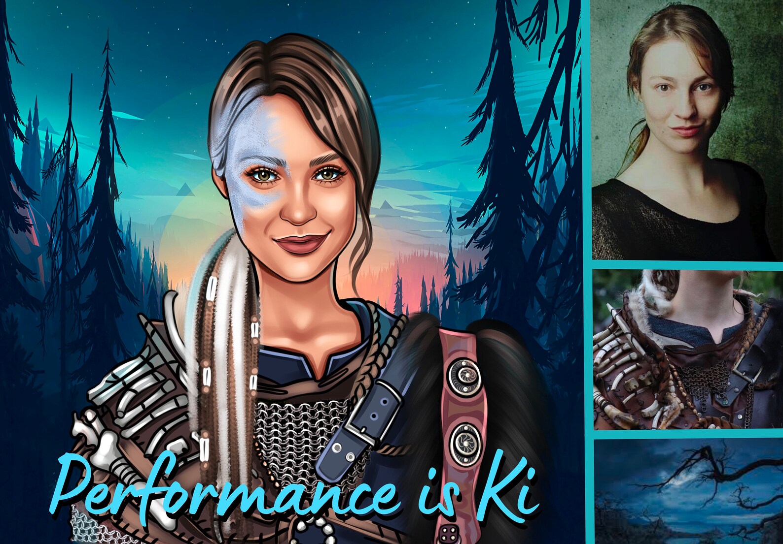 Scent Shop Cartoon Logo Digital Portrait Logo Design Scent | Etsy