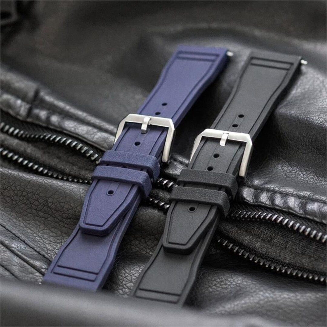B & R Bands Synthetic Pilot Watch Band Straps for IWC - 20mm 21mm 22mm ...