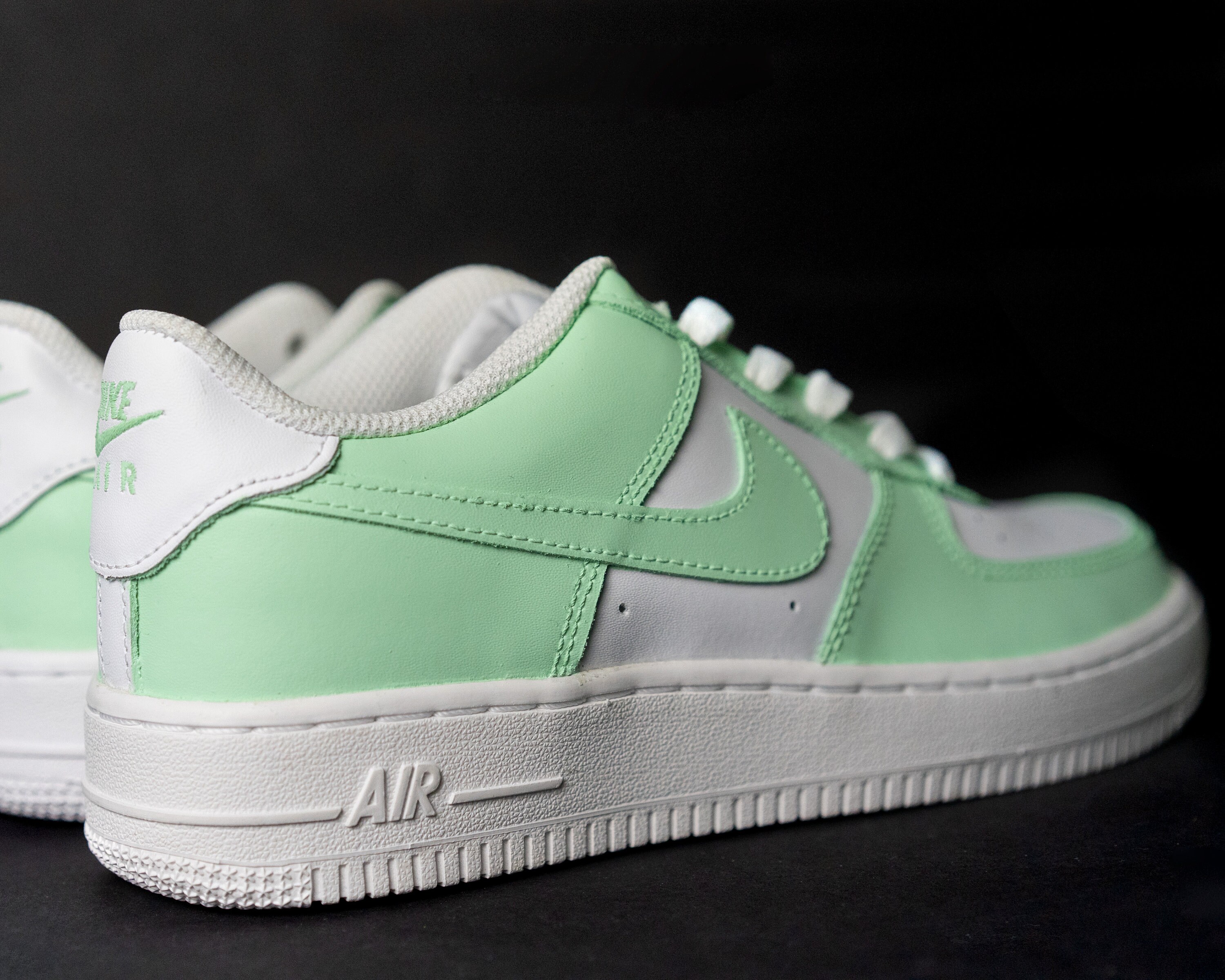 Mint Air Force 1 Custom - Etsy