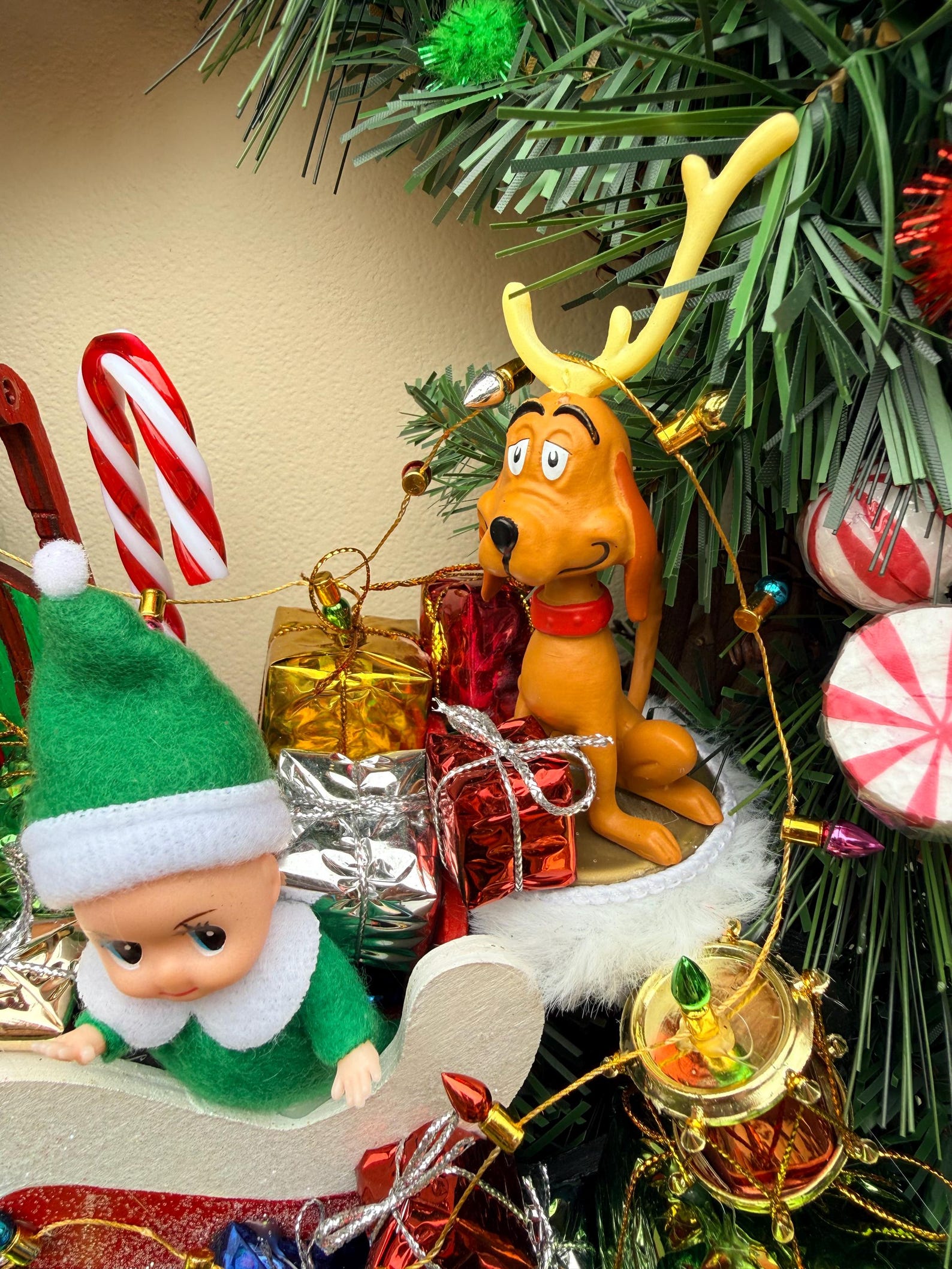 22" Grinch and Sam Christmas Wreath - Etsy