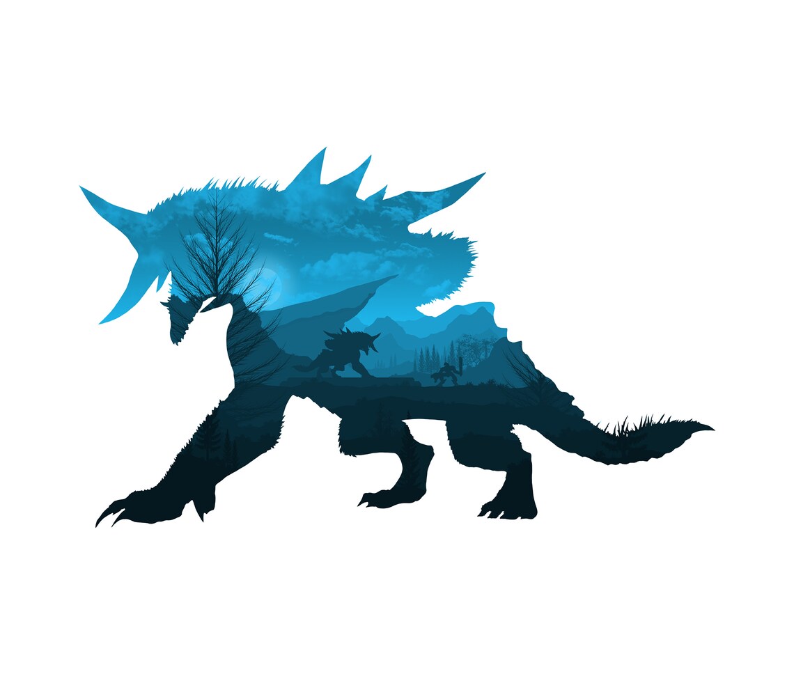Ark Survival Evolved the Ice Titan Digital Silhouette - Etsy