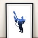 Team Fortress 2 - Blue Pyro | Digital Silhouette Piece - Etsy