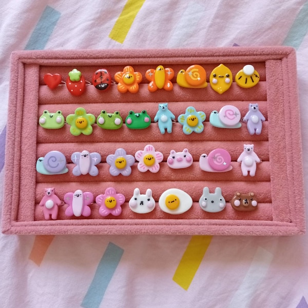 Polymer Clay Ring - Etsy