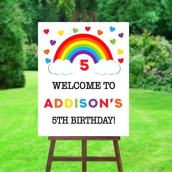 Rainbow Poster - Etsy