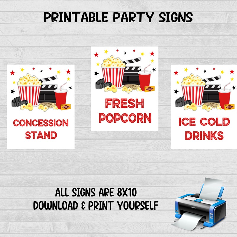 Movie Night Decorations - Etsy