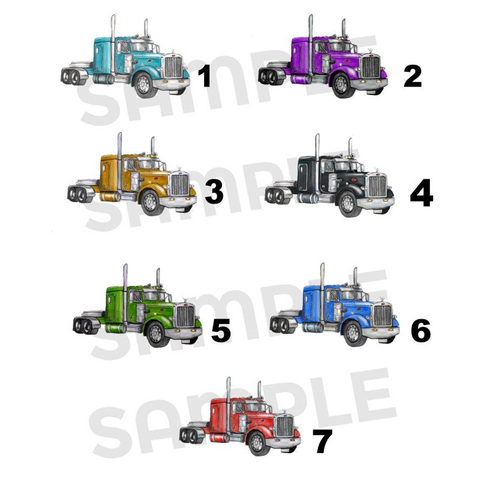 Semi Truck Retirement Sign Semi Truck Party Retirement | Etsy