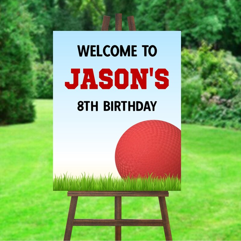 Kickball Sign - Etsy