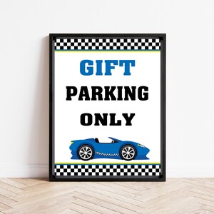 Race Car Party Sign Bundle , Race Car Party Signs, Race Car Party Décor ...