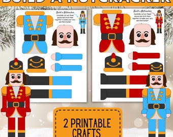 Build a Nutcracker Craft | Holiday Printable Activity | PDF Download ...